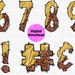 Pink Leopard Doodle Font Alphabet Letters Sublimation PNG Leopard Print ...