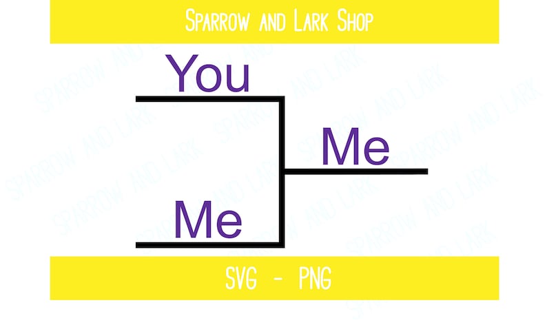 You Vs Me - SVG - Sports Bracket, Funny T-shirt, Cut File - Etsy