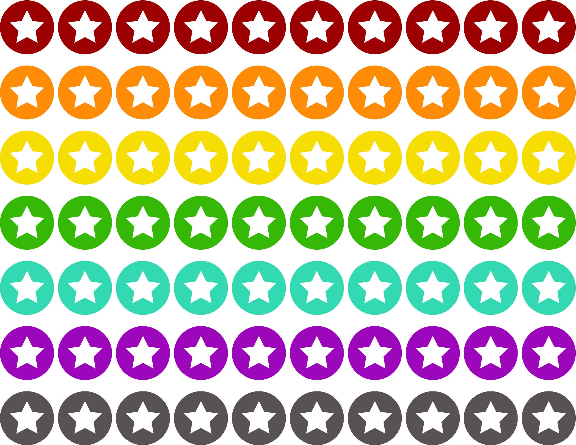 Star Potty Training Kit With Zero Waste Stickers - Etsy