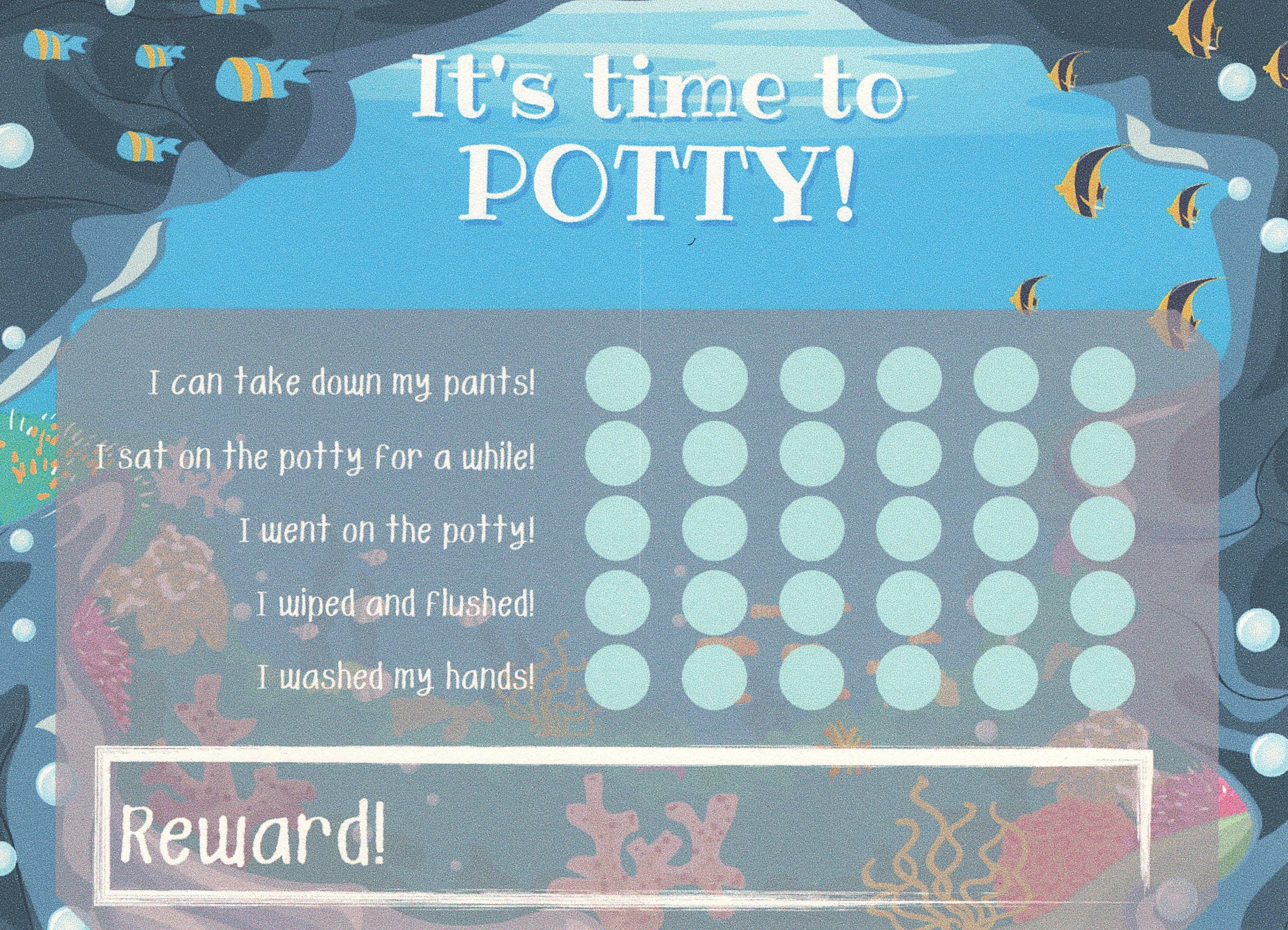 Under the Sea Potty Training Kit - Etsy