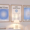 Positive Aura Posters Set of 3, Gradient Print, Maximalist Art, Funky ...