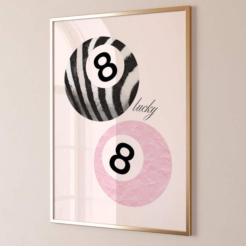 Cheetah 8 Ball - Etsy