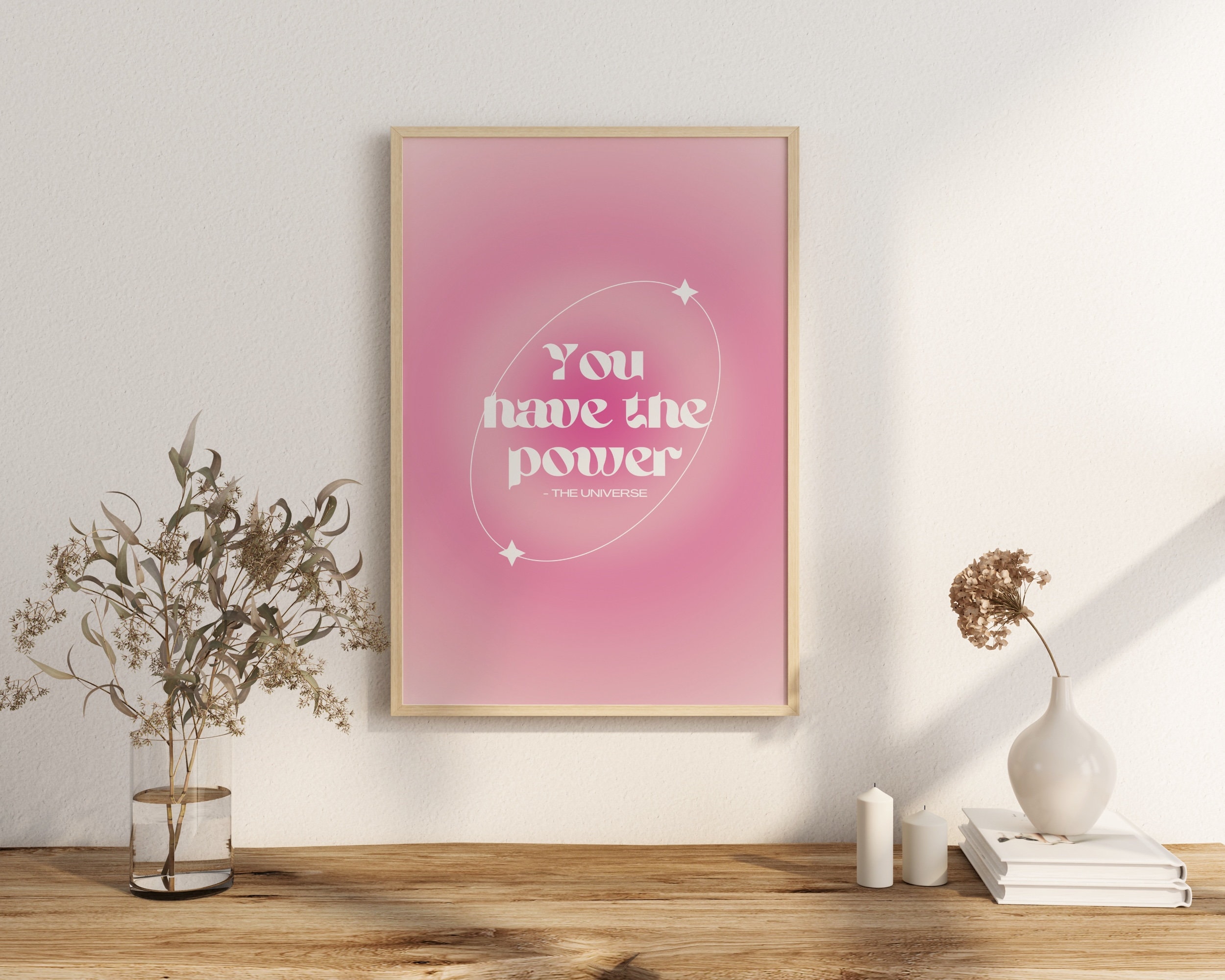 You Have the Power Poster Printable - Affirmation Wall Art, Law of ...