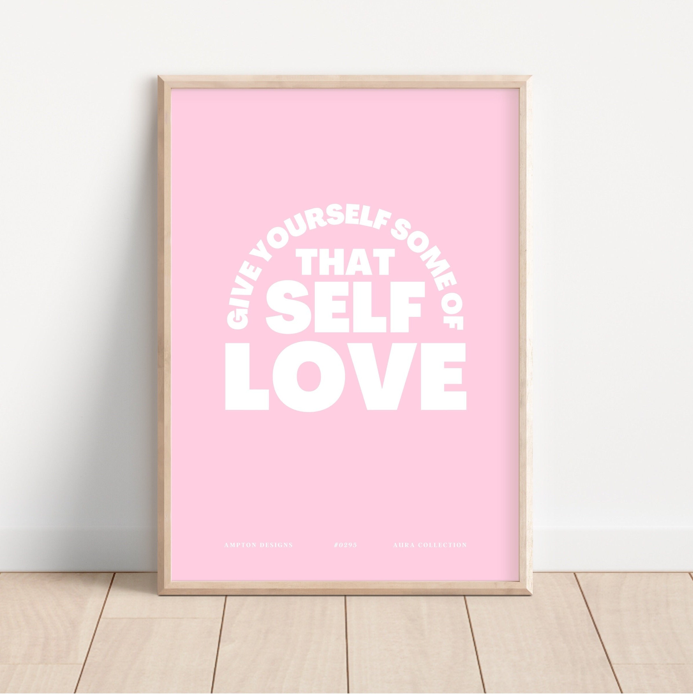 Pink Affirmation Poster Instant Download, Trust the Process, Retro ...
