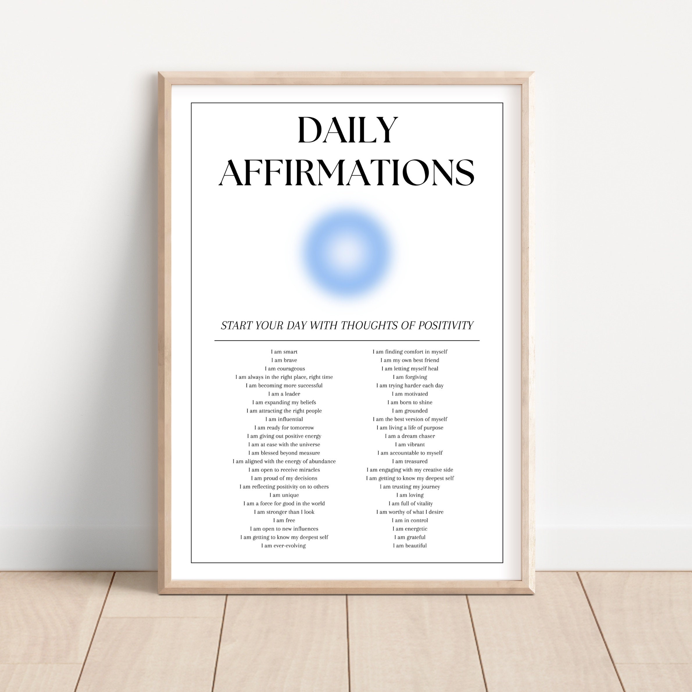 Positive Aura Posters Set of 3, Spiritual Poster, Grainy Gradient ...