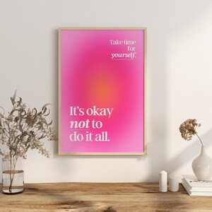Positive Energy Aura Poster, Spiritual Poster, Grainy Gradient ...