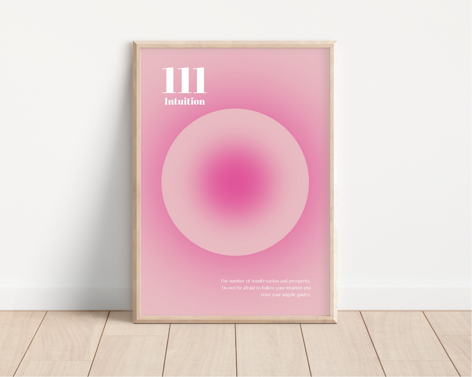 Buy Pink Aura Poster Set Set of 3 Affirmation Poster Trust Online in ...