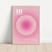 Set of Pink Aura Posters, Aesthetic Room Decor, Retro Wall Art, Grainy ...