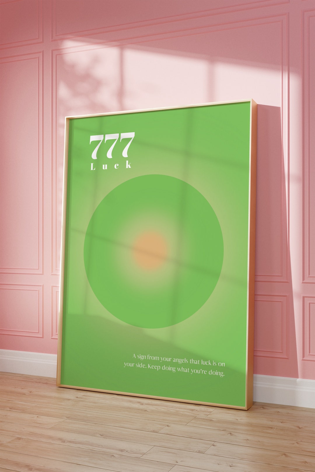 Aura Angel Number Poster 777 Instant Printable Download, Angel Number ...