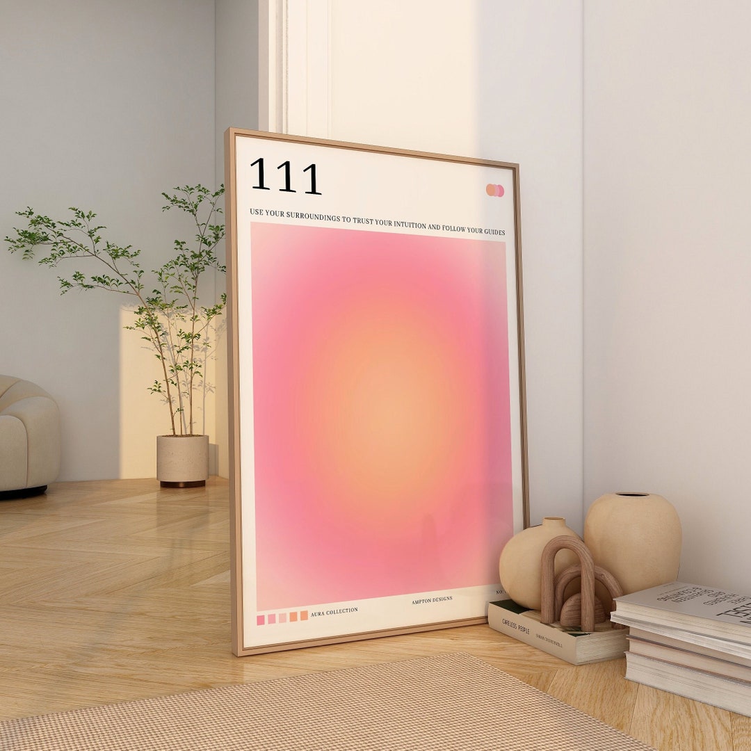 Angel Number Poster, 111 Poster, Aura Poster, Angel Number Poster ...