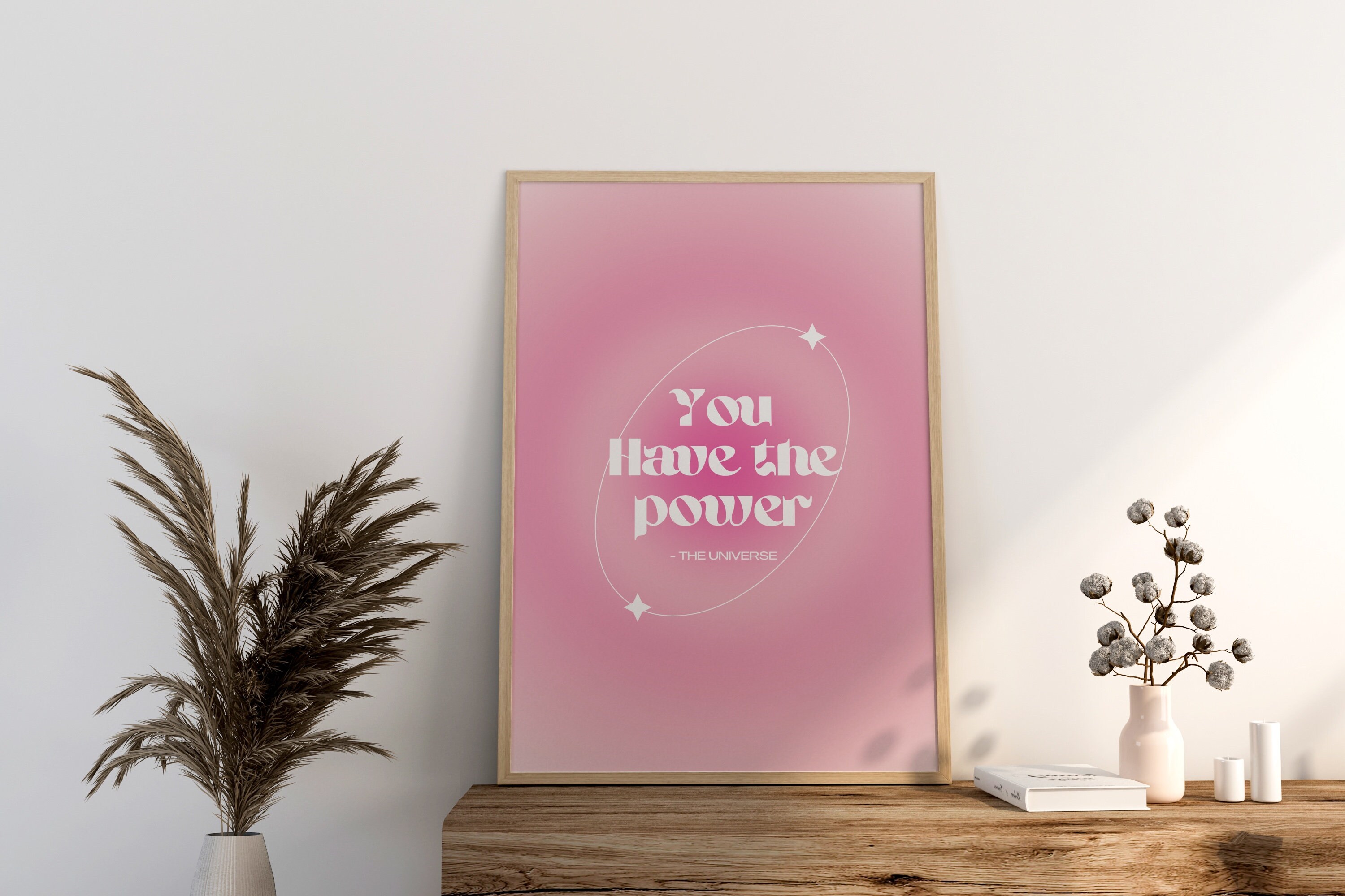 You Have the Power Poster Printable - Affirmation Wall Art, Law of ...
