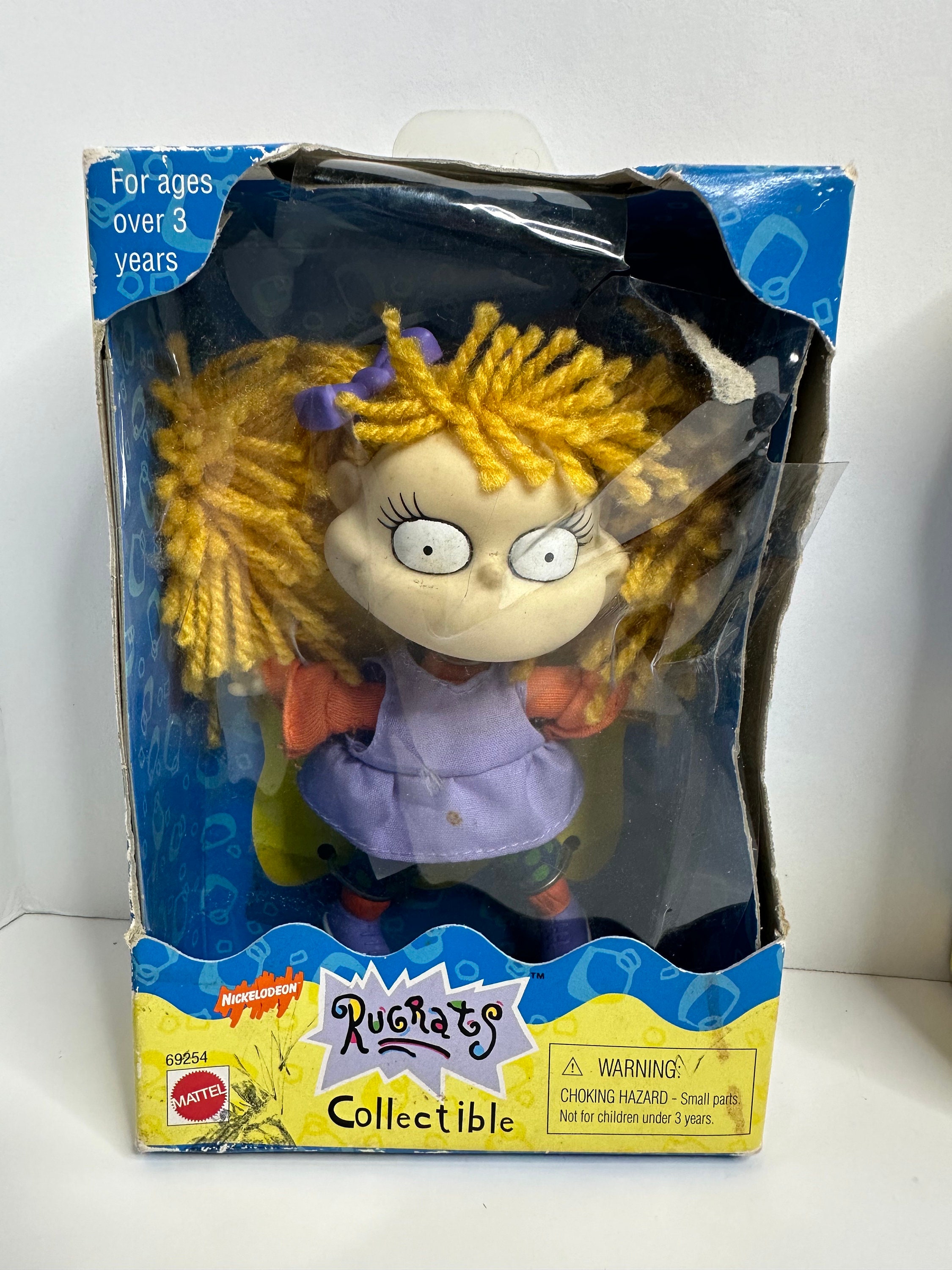 RUGRATS Lot Vtg Angelica Chucky Tommy Pickles 7” Dolls 1997 Nickelodeon ...