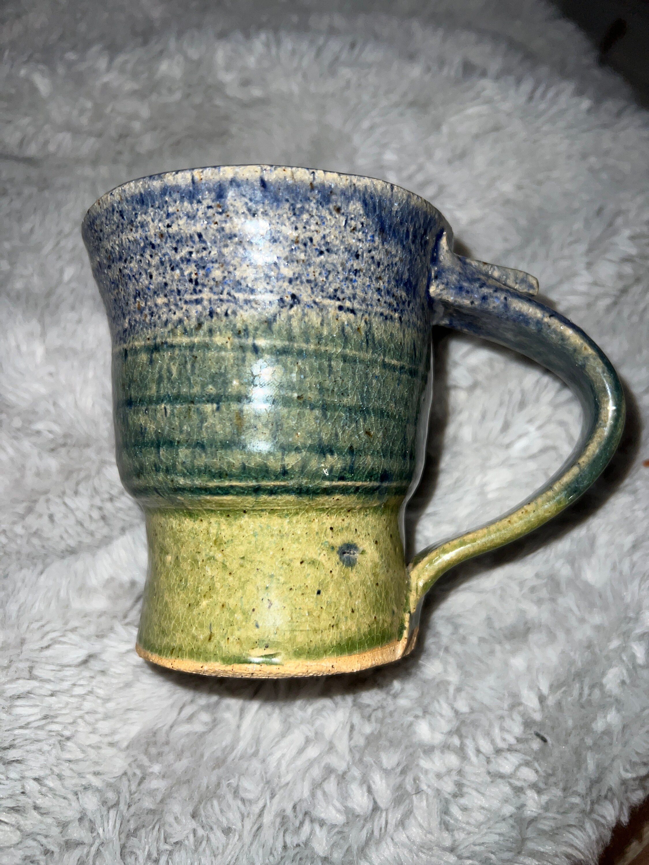 Personalized julie Mug Authentic Artist Signed Dated Cup Pottery Art ...