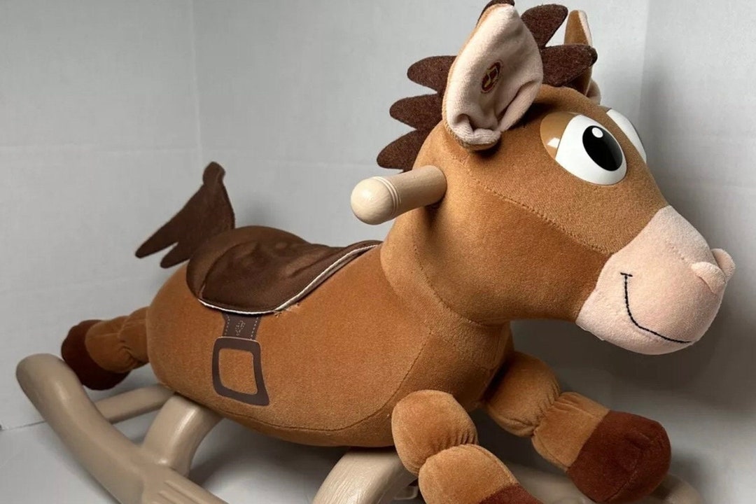 TOY STORY Bullseye Rocker Kiddieland Disney Pixar Soft Body Ride on ...