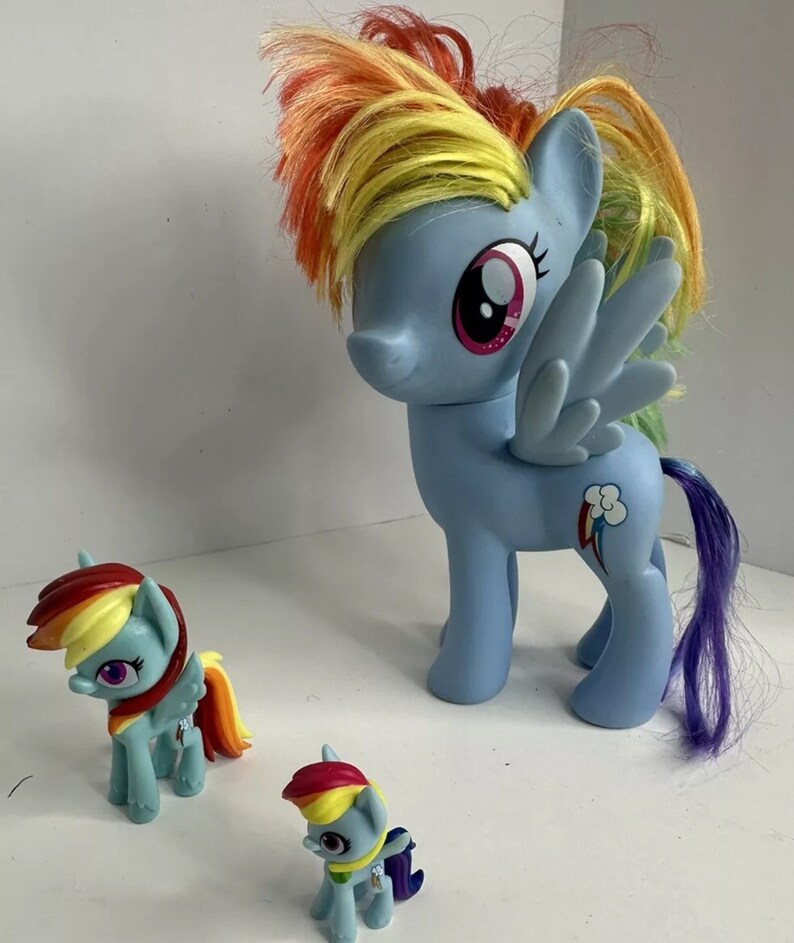My Little Pony LOT Pets Equestria Girls Rainbow Dash Applejack Rarity ...