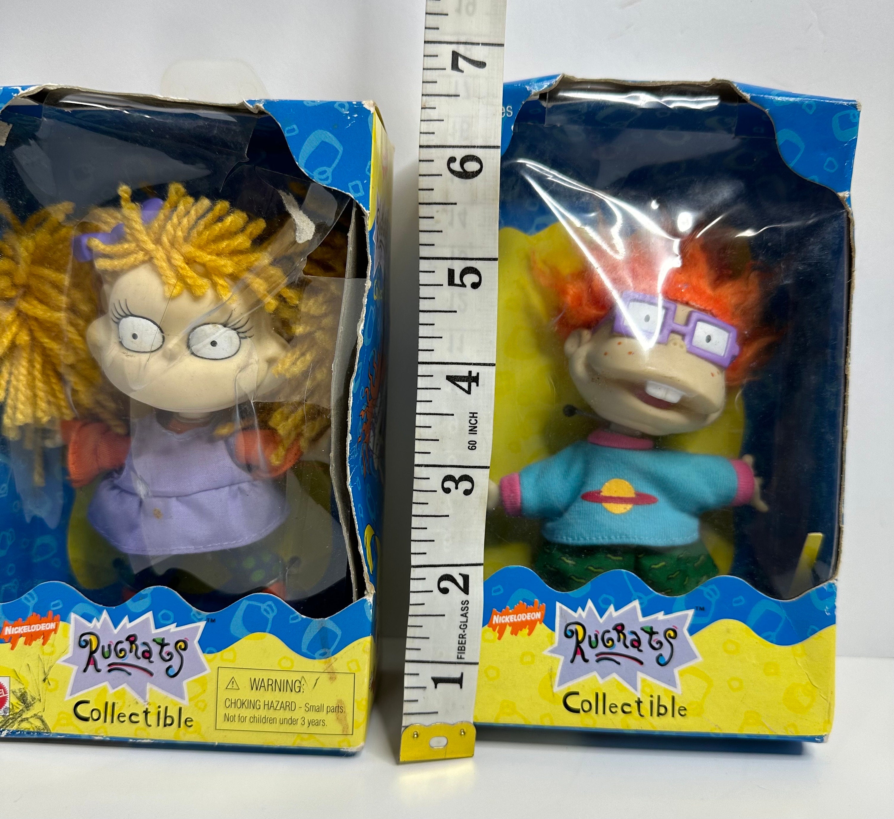 Rugrats Lot Vintage Angelica Chucky 7 Dolls 1997 Collectibles ...