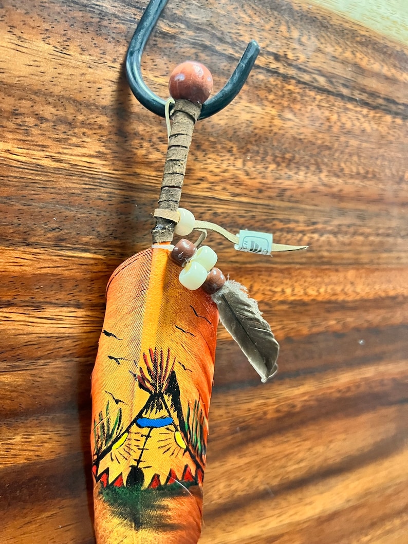 Hand Painted Feathers - Etsy