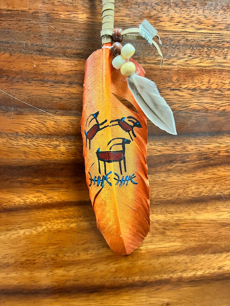 Hand Painted Feathers - Etsy