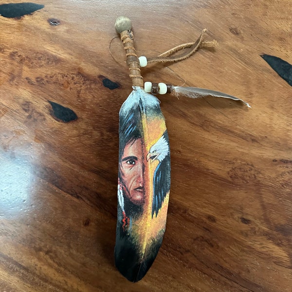 Painted Feathers - Etsy