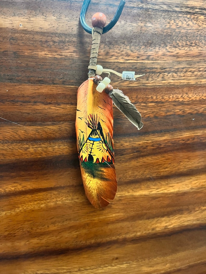 Hand Painted Feathers - Etsy