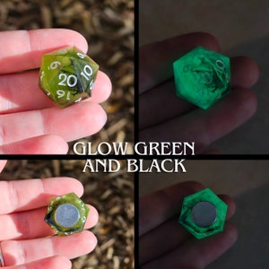 D20 Magnet - Red Thru Blue - Etsy