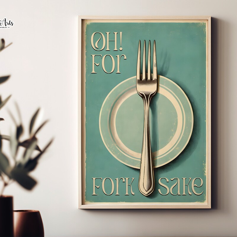 Fork Art - Etsy