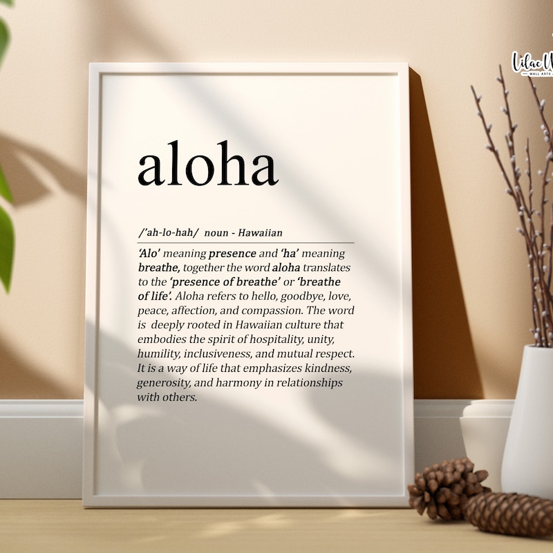 Aloha Printable Art - Etsy