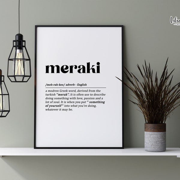 Meraki - Etsy