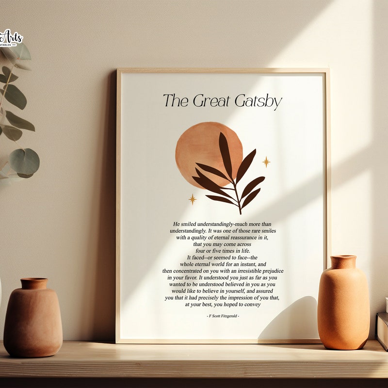 Great Gatsby Quotes - Etsy
