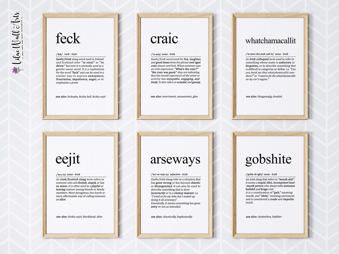 Irish Art Prints: Ireland Wall Decor Set (digital Download) - Etsy