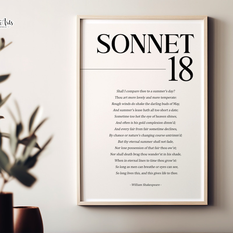 Shakespeare Poster - Etsy