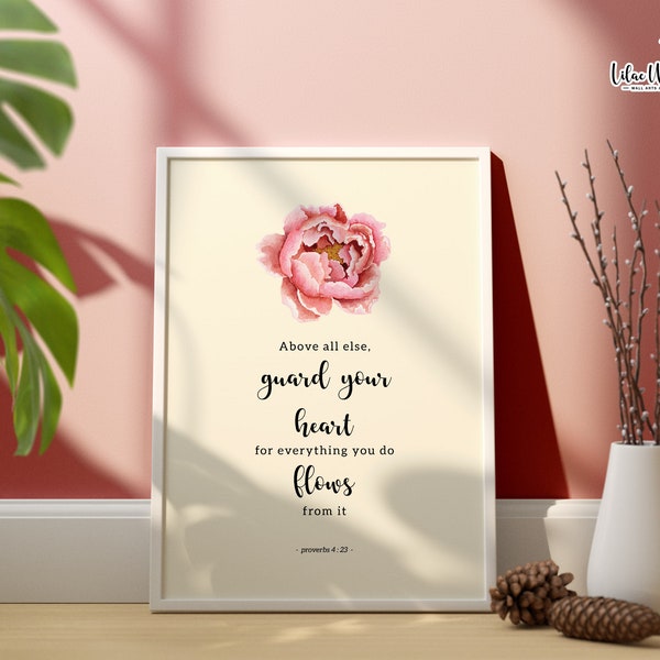 Guard Your Heart - Etsy