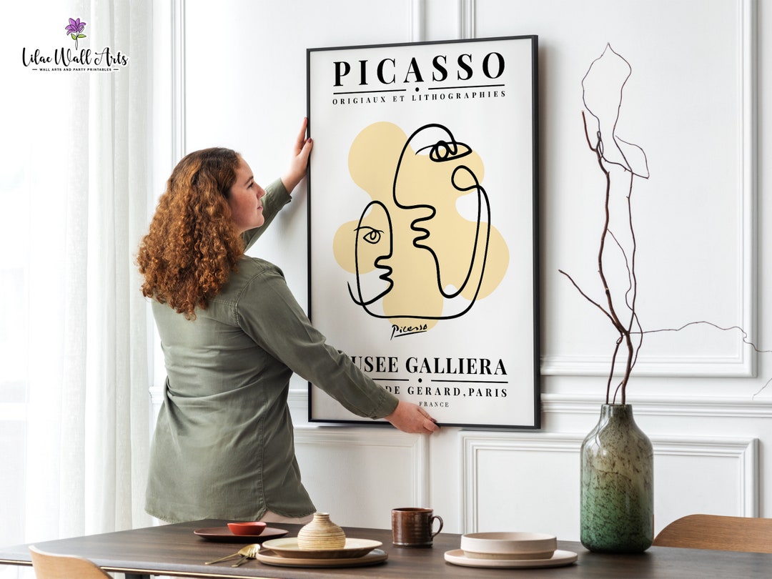 Picasso the Face| Picasso Art Print| Pablo Picasso| Art Wall Gallery ...