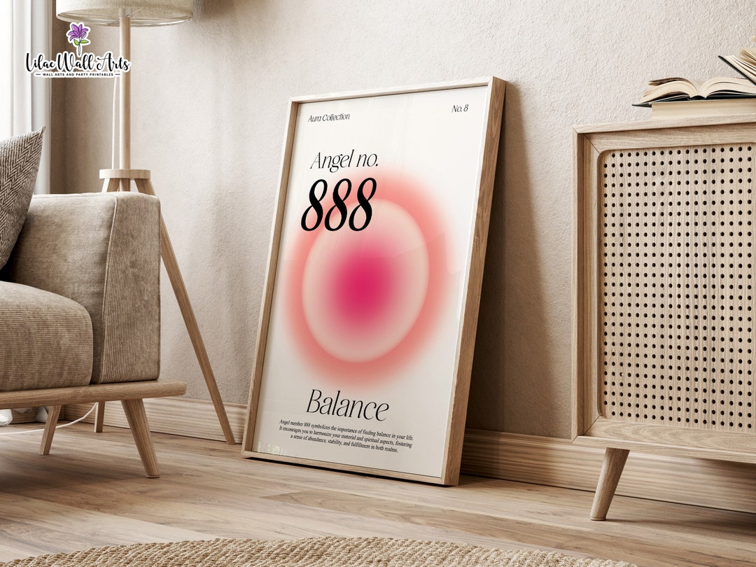 888 Angel Number 888 Angel Number Poster, 888 Poster, 888 Print, 888 ...