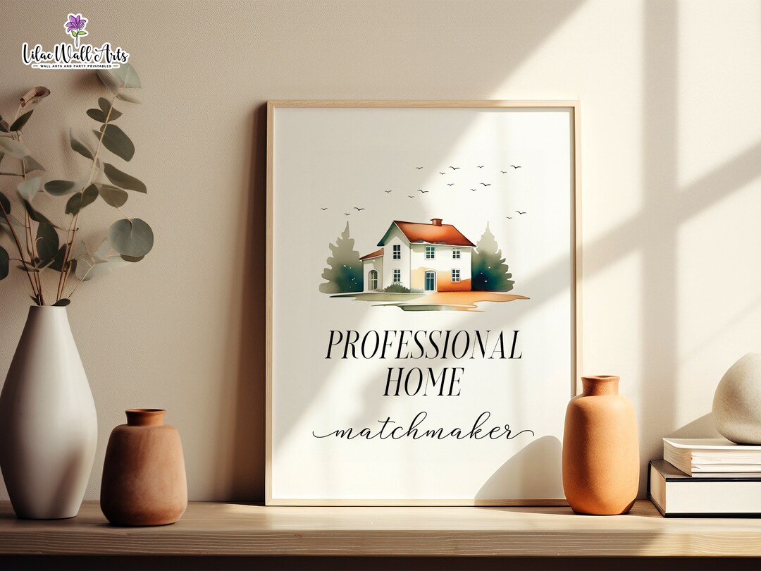 Realtor Office Décor, Funny Real Estate Agent Gifts, Best Realtor Wall ...
