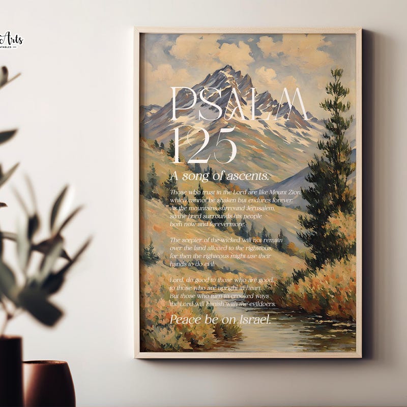 Psalm 125 - Etsy