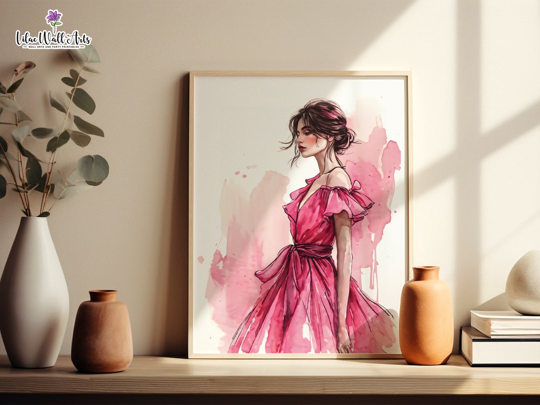 Pink Aesthetic Posters, Feminist Art, Coquette Room Décor for Teens ...
