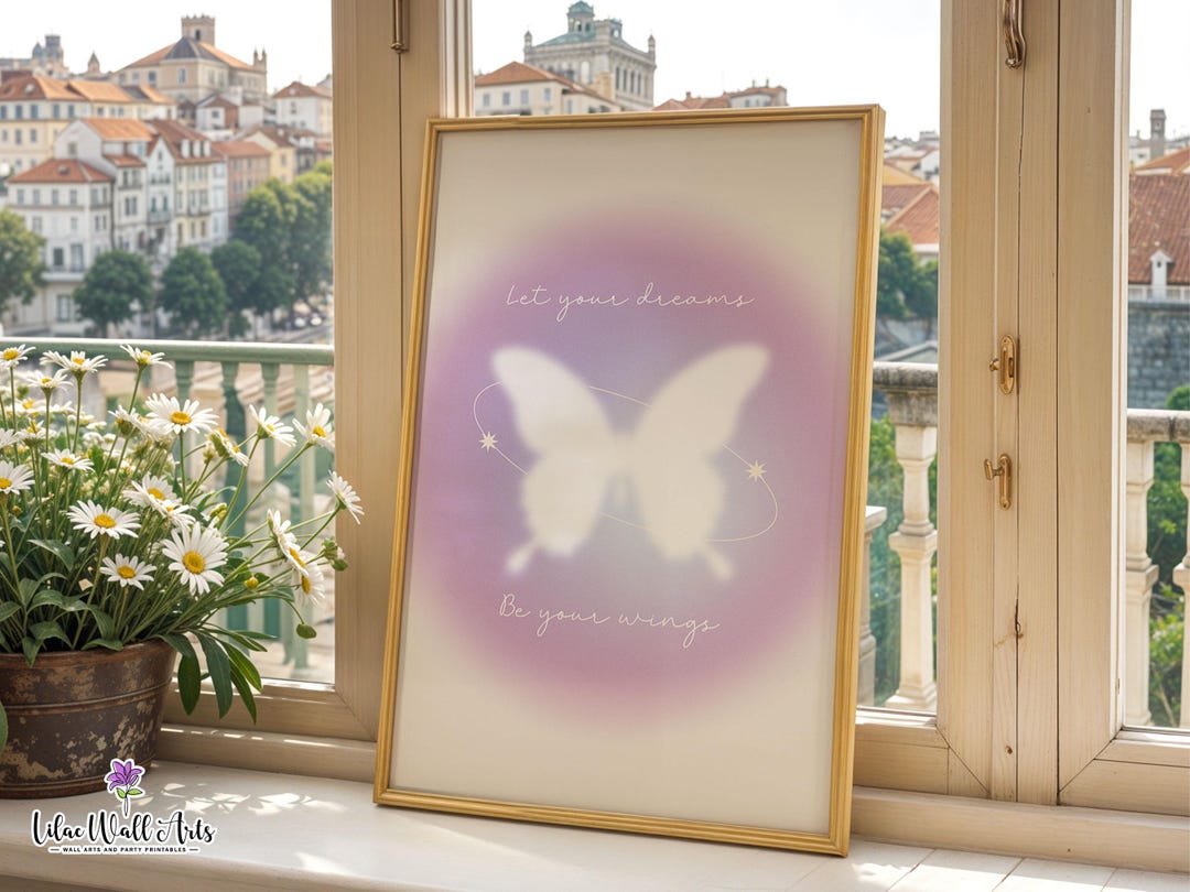 Purple Aura Poster: Guidance Counselor Décor, Light Purple Wall Art - Etsy