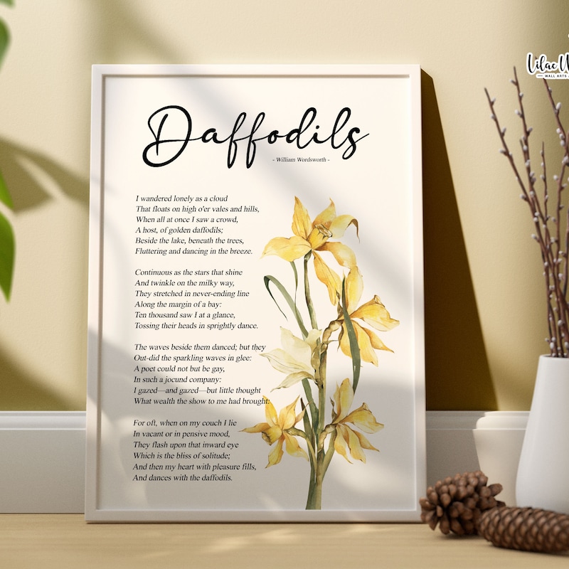 William Wordsworth - Etsy UK