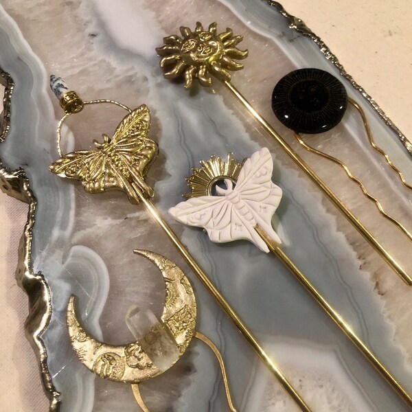 Hair Sticks - Etsy