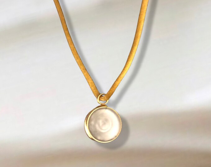 Orgone Orgonite® Pendant Flash Labradorite Necklace, EMF Protection ...