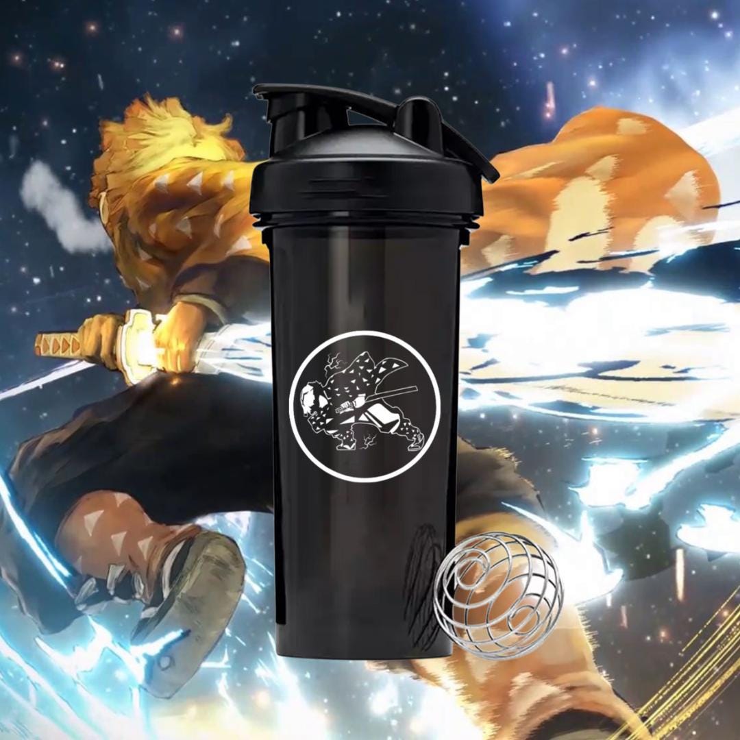 Anime Blender Bottle Zenitsu Demon Slayer - Etsy