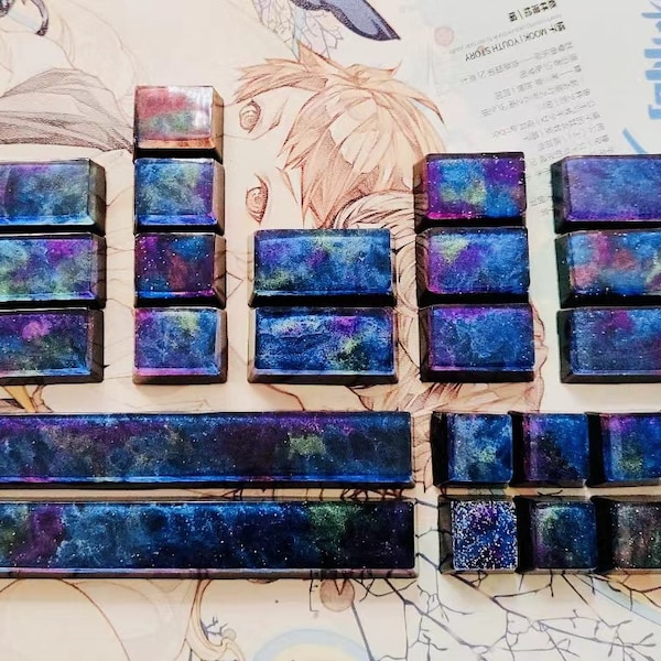 Universe Resin Keycap - Etsy