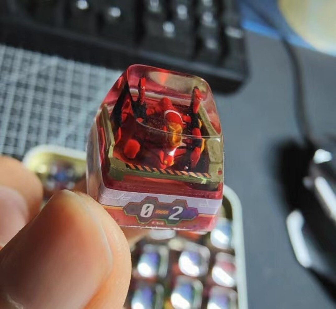 EVA Resin Keycap,evangelion EVA Unit 00-13 Keycaps,anime Mechanical ...