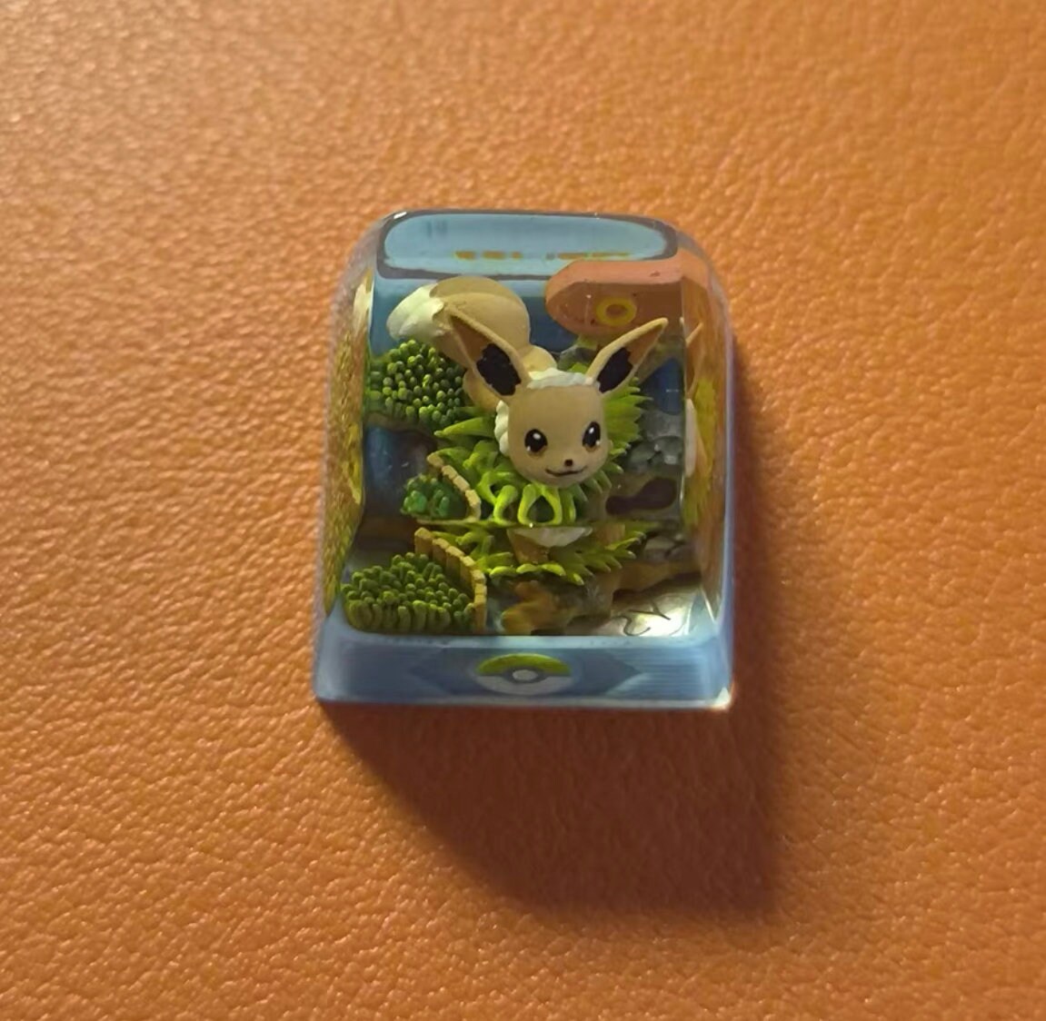 Eevee Keycapspokemon Resin Keycapmechanical Keyboard Key Cap - Etsy