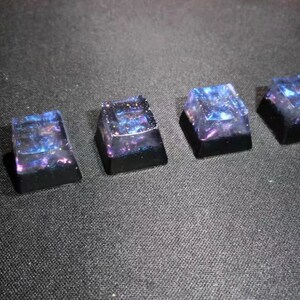 Nebula Keycaps,starry Sky Resin Keycaps,universe Keycaps of Epoxy ...