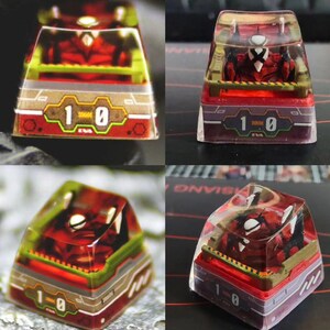 EVA Resin Keycap,evangelion EVA Unit 00-13 Keycaps,anime Mechanical ...