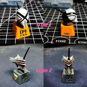 EVA Resin Keycap,evangelion EVA Unit 00-13 Keycaps,anime Mechanical ...
