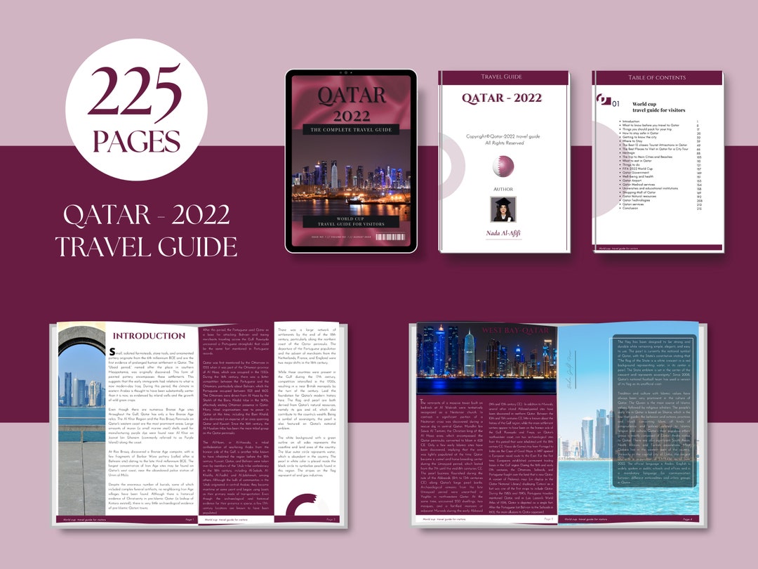 QATAR TRAVEL GUIDE 2022 : an Ultimate Colourful Travel Guide to Qatar ...