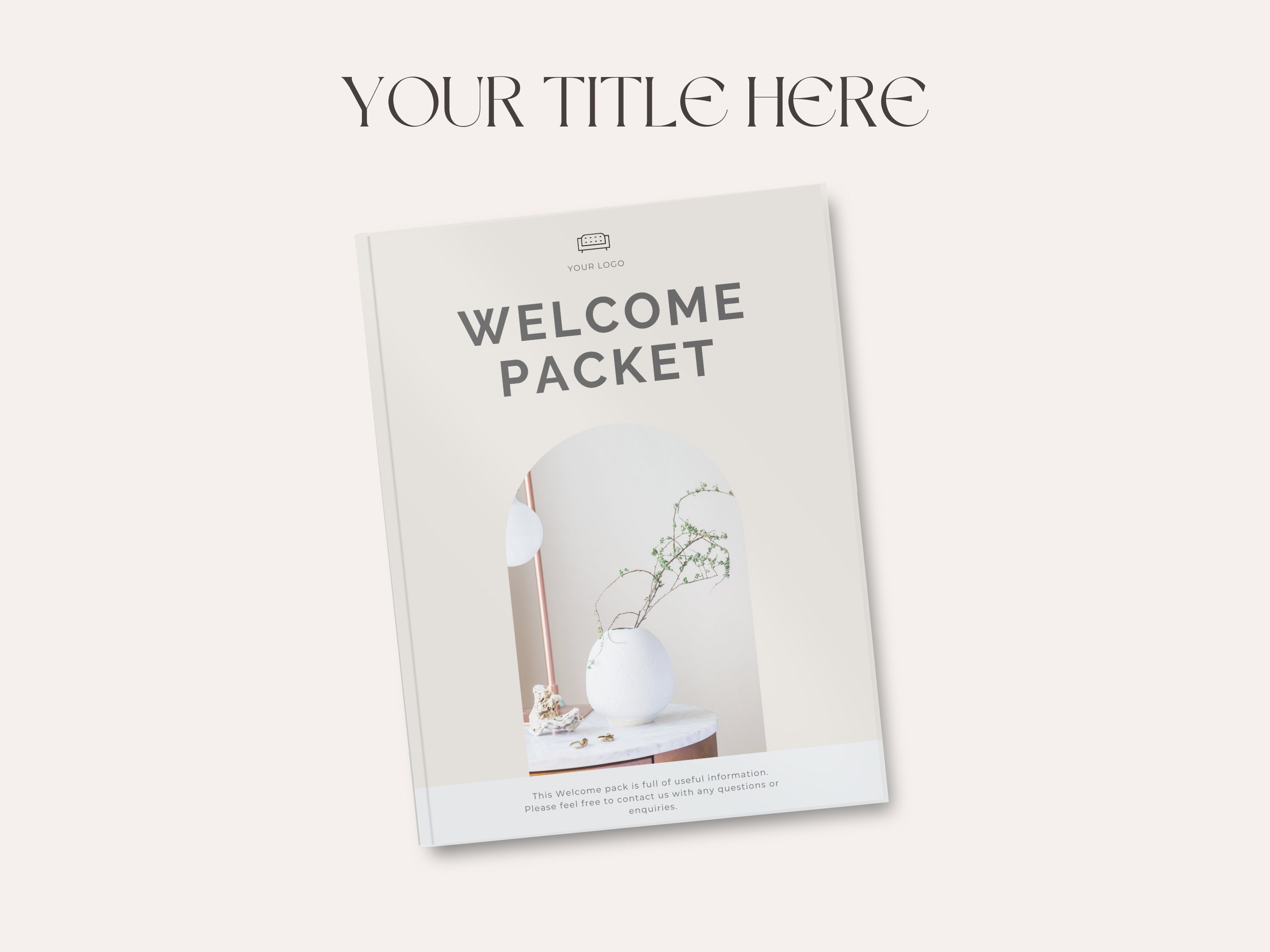 Interior Design Welcome Guide, Client Package E Book, Real Estate Canva ...